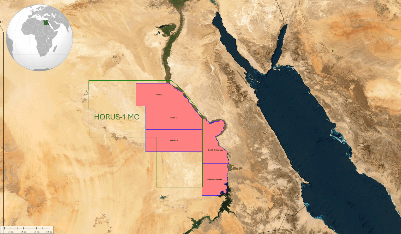 High Resolution FTG in Egypt - Metatek